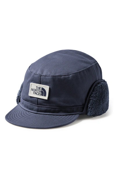 The North Face Campshire Earflap Cap In Urban Navy | ModeSens