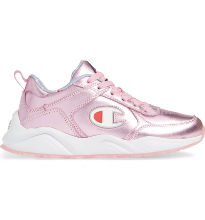Champion 93 Eighteen Metallic Sneaker In Pink | ModeSens