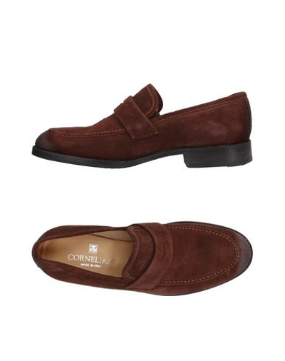Corneliani Loafers In Cocoa | ModeSens