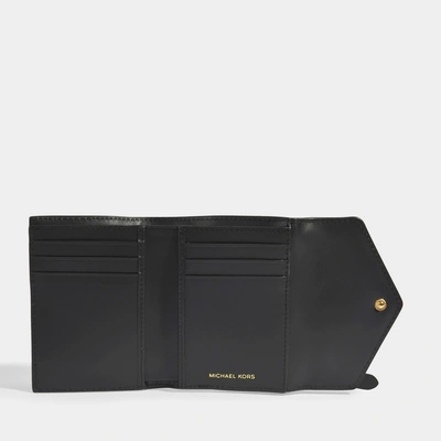 Michael Michael Kors Blakely Small Card Wallet In Black Calfskin ModeSens