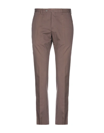 Pt01 Casual Pants In Dark Brown | ModeSens