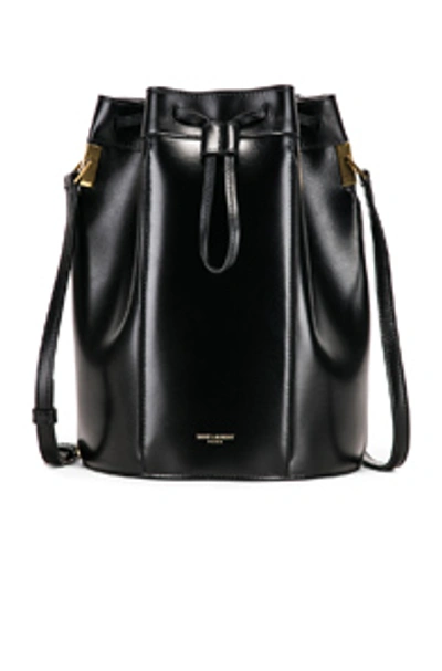 Saint Laurent Talitha Medium Bucket Bag In Black | ModeSens