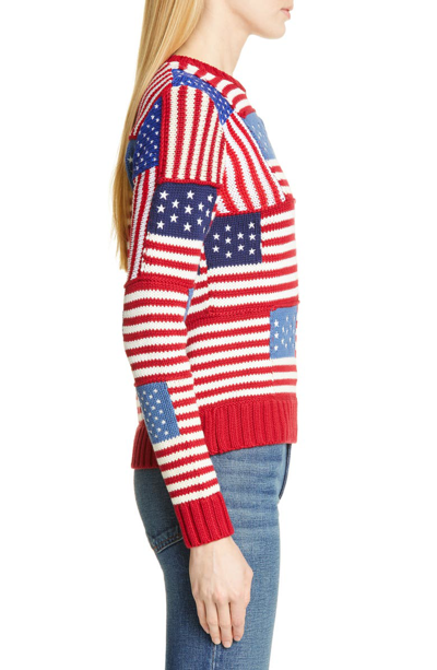 Polo Ralph Lauren Patchwork Flag Sweater In Multi | ModeSens