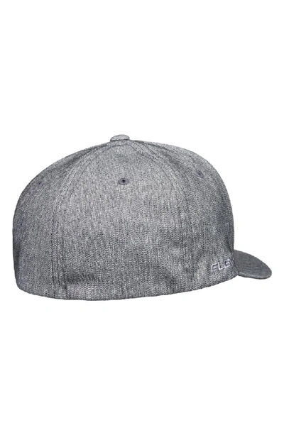 Quiksilver Sidestay Flexfit Ball Cap In Medium Grey Heather | ModeSens