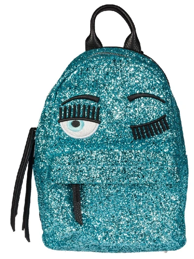 Chiara Ferragni Blinking Eyes Backpack In Basic | ModeSens