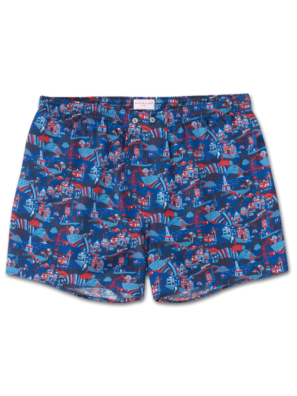 Derek Rose Men's Classic Fit Boxer Shorts Brindisi 35 Pure Silk Satin ... Derek Rose Men's Classic Fit Boxer Shorts Brindisi 35 Pure Silk Satin ...