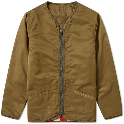 Visvim Iris Reversible Liner Jacket In Green | ModeSens