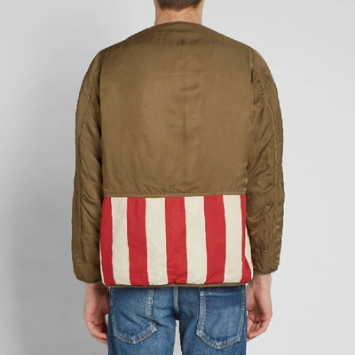 Visvim Iris Reversible Liner Jacket In Green | ModeSens
