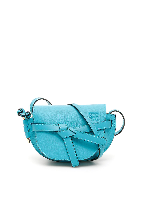 Loewe Blue Leather Mini Gate Crossbody Bag | atelier-yuwa.ciao.jp