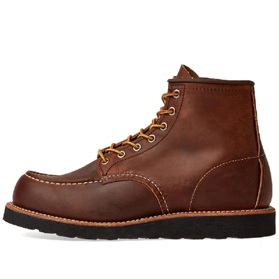 Red Wing 8886 Heritage Work 6" Moc Toe Boot In Brown | ModeSens
