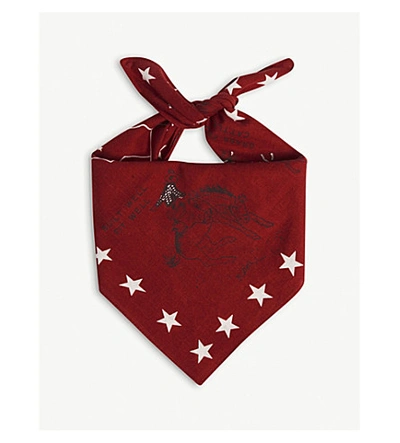 Rrl Ranch Map Cotton Bandana In Turkey Red | ModeSens