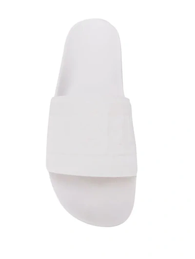 Diesel Sa-valla Sliders In White | ModeSens