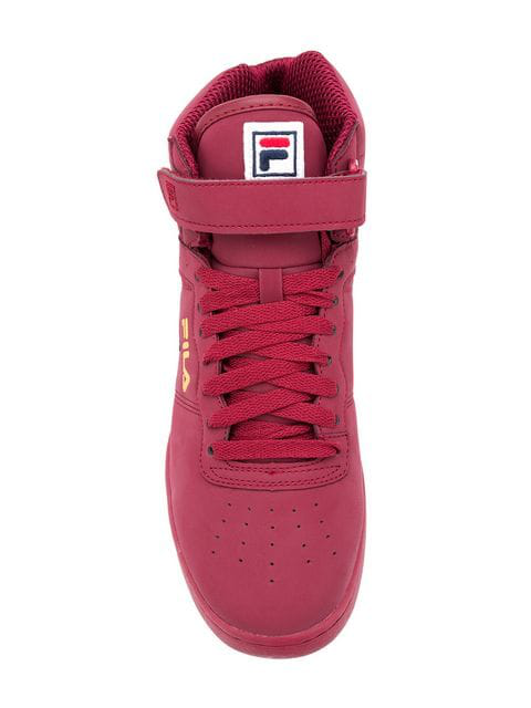 Fila F-13 Hi-top Sneakers In Red | ModeSens