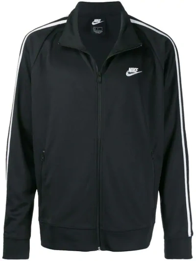 Nike Logo Track Jacket In Black | ModeSens