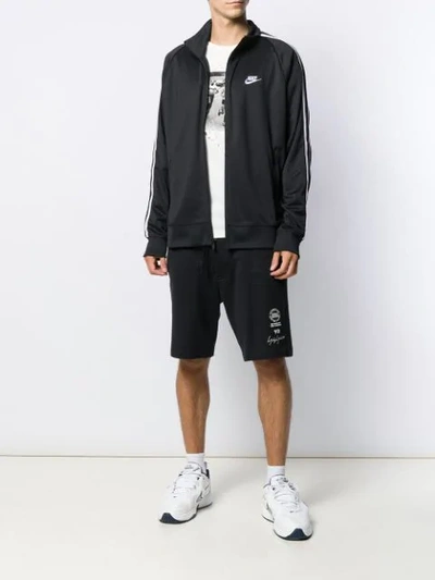 Nike Logo Track Jacket In Black | ModeSens