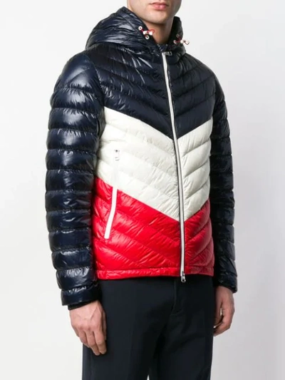 Moncler Palliser Slim-fit Colour-block Quilted Shell Hooded Down Jacket ...