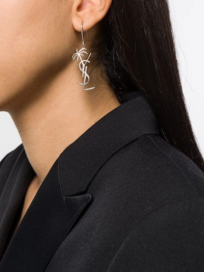 Ysl palm tree earrings store