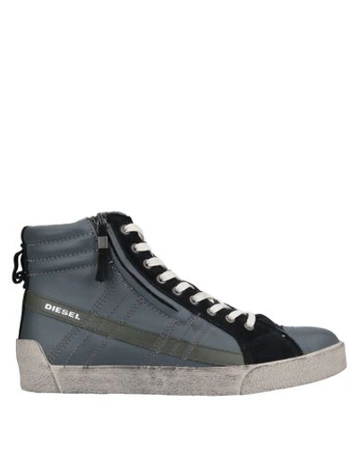 Diesel Sneakers In Lead | ModeSens