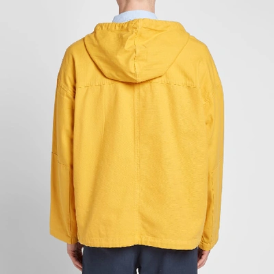 Nigel Cabourn X Lybro British Army Smock In Yellow | ModeSens