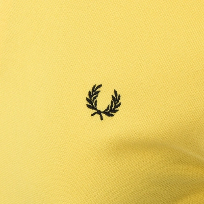 Fred Perry Bold Cuff Polo T Shirt Yellow | ModeSens