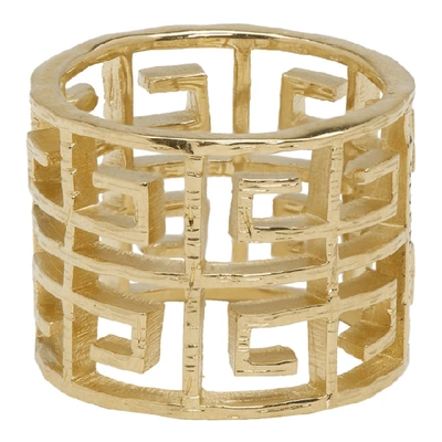 Givenchy 4g Ring In Gold | ModeSens