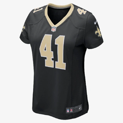 Nike Women's Nfl New Orleans Saints (alvin Kamara) Game Football Jersey In Black | ModeSens