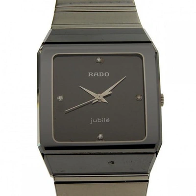 Pre-owned Rado Black Steel Watch | ModeSens