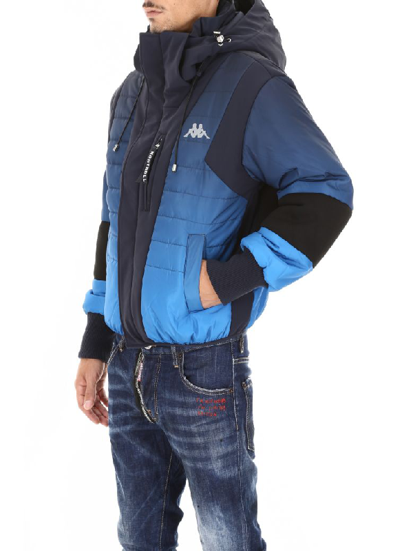 Kappa Opening Ceremony Kontroll Inside Out Jacket In Blue Navy | ModeSens