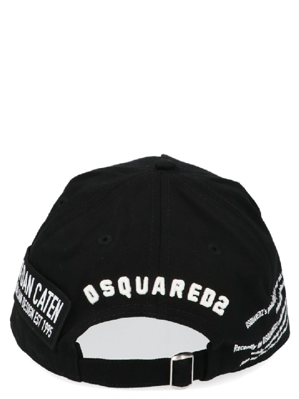 Dsquared2 Logo Icon Cap In Black | ModeSens