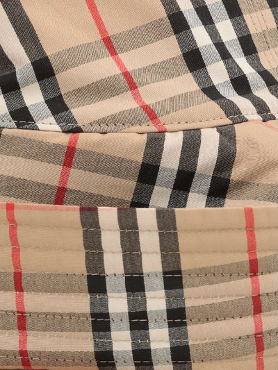 Burberry Vintage Check Rain Hat In Neutrals | ModeSens