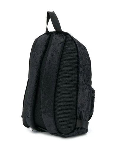 Adidas Originals Velvet Logo Backpack In Black | ModeSens