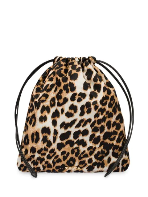 Leopard Print Makeup Bag | Saubhaya Makeup