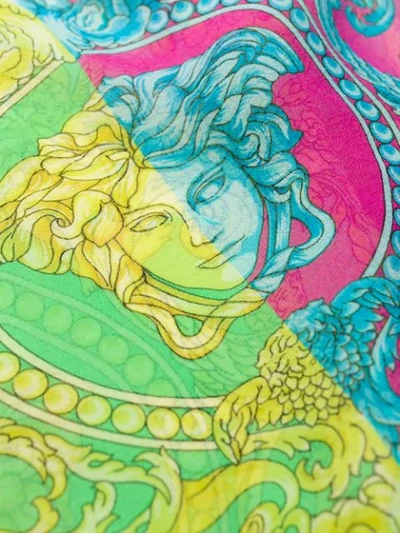 Versace Draped Printed Silk-chiffon Kaftan In A7000 | ModeSens