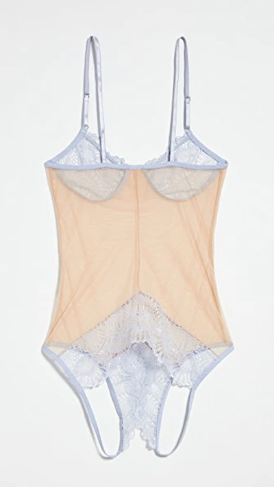 Only Hearts Whisper Sweet Nothings Coucou Bodysuit In Buff Powder