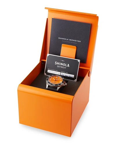 K638 Stylish Men's Diver The Shinola Monster Lake Huron, 60% OFF