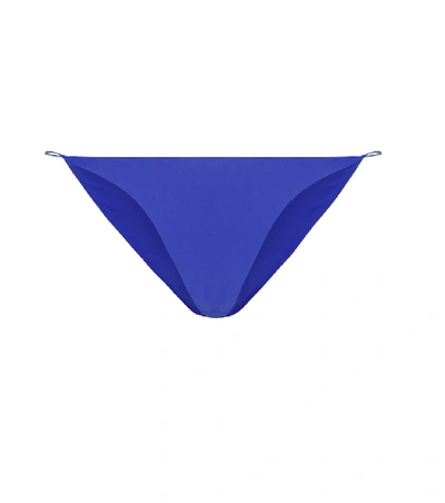 Jade Swim Micro Bare Minimum Bikini Bottoms In Blue | ModeSens