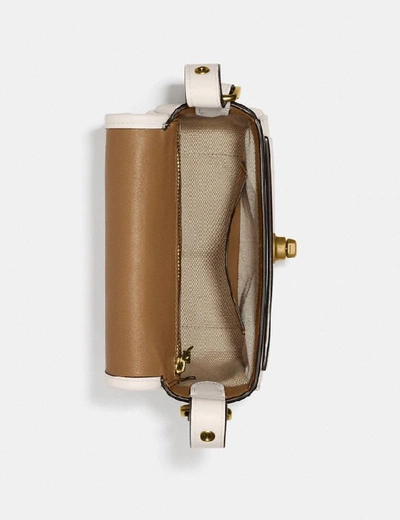 Coach Rambler Crossbody 16 With Apple Print In White In B4/chalk | ModeSens