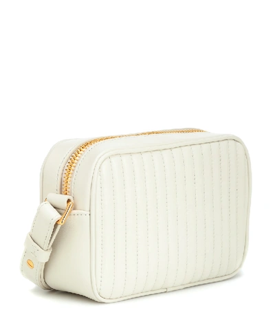 Tom Ford Tf Quilted Leather Camera Bag In White | ModeSens