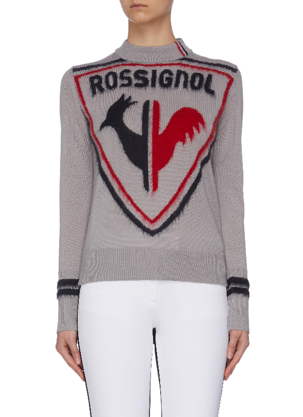 Rossignol Rooster Print Crewneck Knit Sweater In Multi-colour | ModeSens