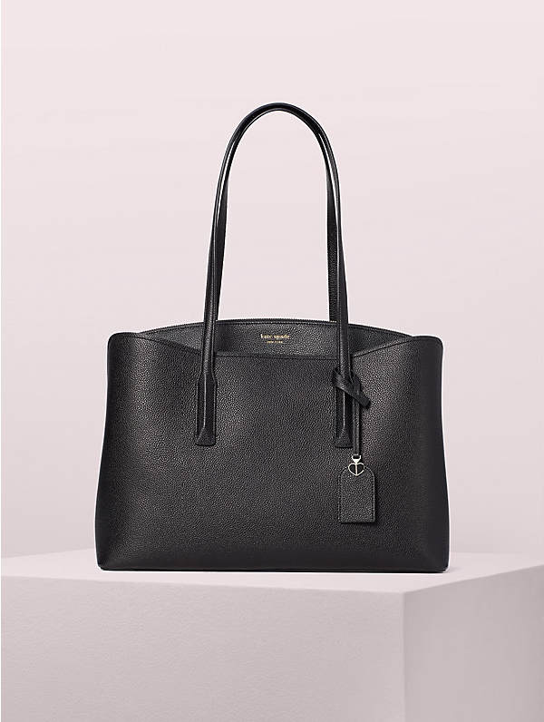 Kate Spade Margaux Large Work Tote In Warm Gingerbread | ModeSens
