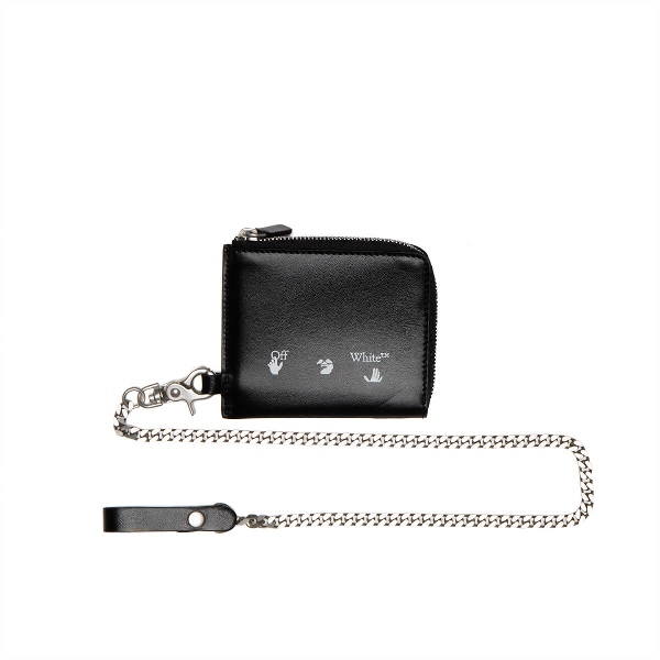 Off White Mens Chain Wallet | semashow.com