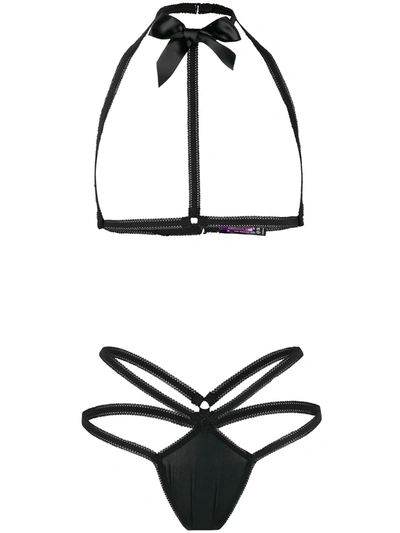 Maison Close Le Petit Secret Set In Black | ModeSens