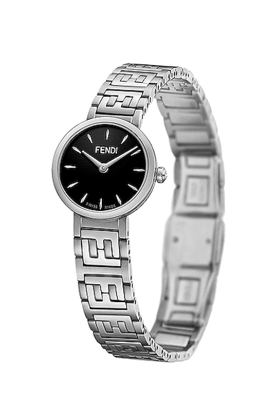 Fendi Forever Diamond Bracelet Watch, 19mm In Silver | ModeSens