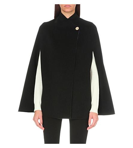 Ted Baker Reversible Wool And Cashmere-blend Cape | ModeSens