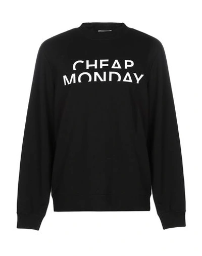 Cheap Monday Sweatshirt In Black | ModeSens