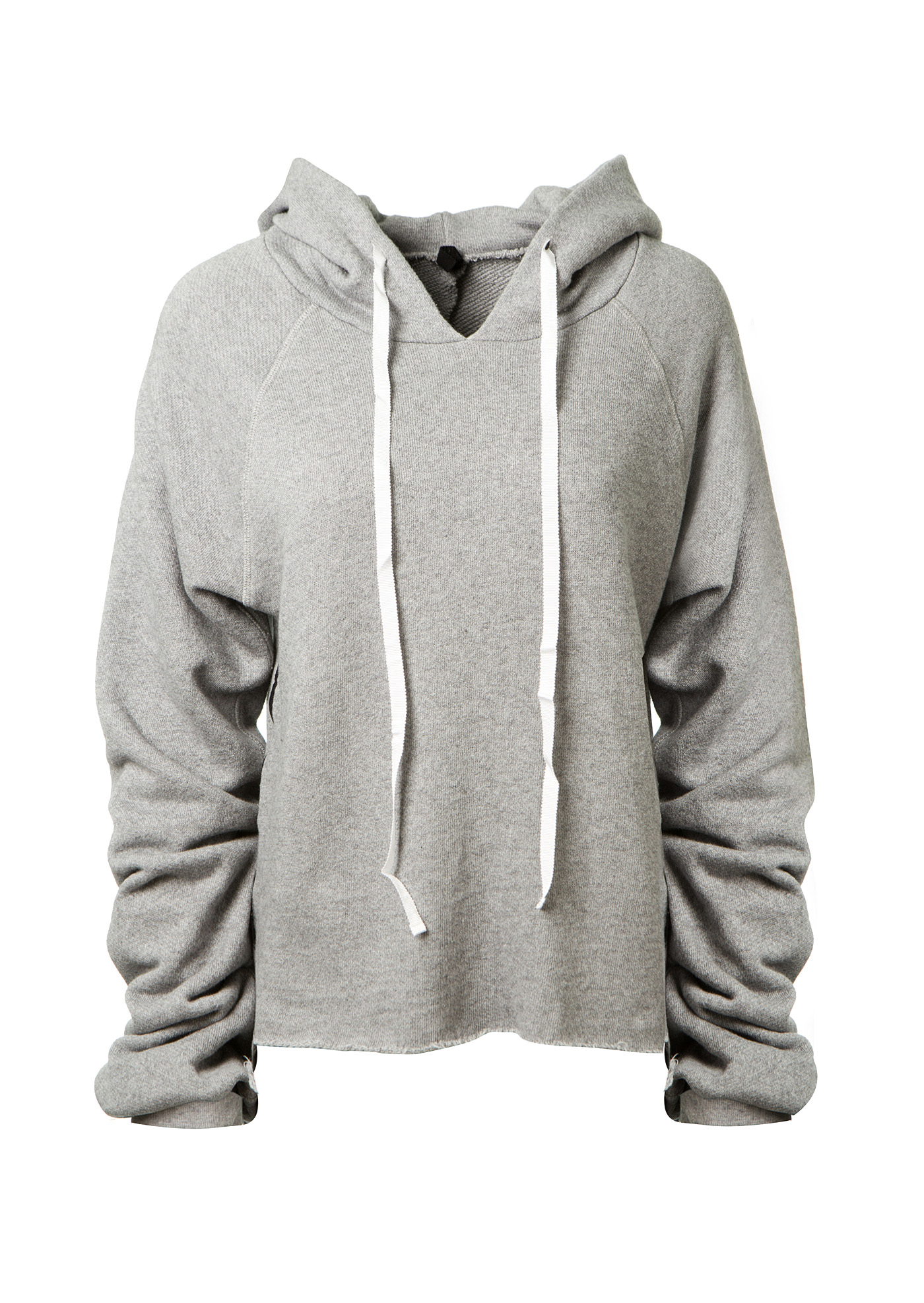 Ben Taverniti Unravel Project Unravel Grey Cotton Hoodie | ModeSens