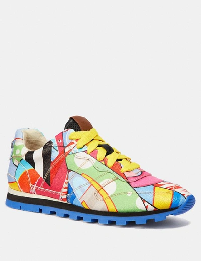 Coach C118 By Eric Inkala - Men's In Blue Multi/yellow | ModeSens