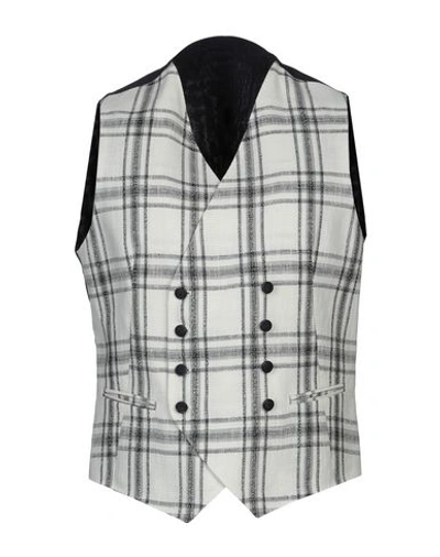Tagliatore Vests In Ivory | ModeSens