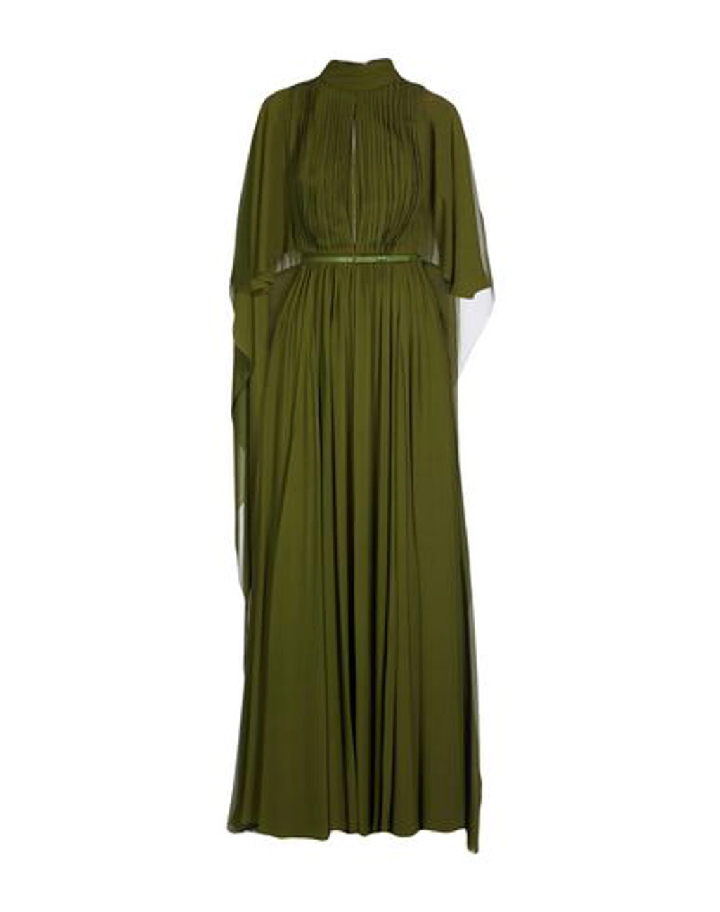 Elie Saab Long Dress In Dark Green | ModeSens