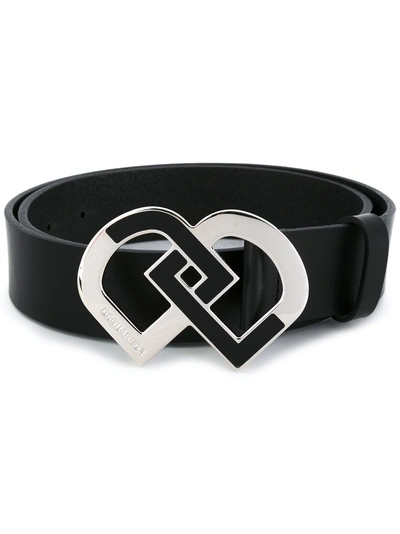 Dsquared2 'dd' Buckle Belt - Black | ModeSens